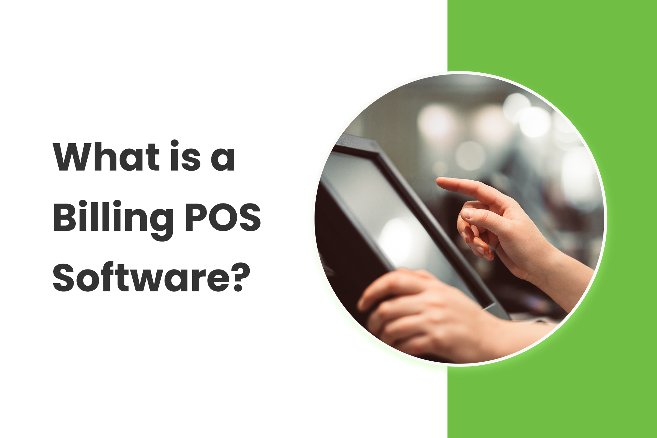 What is a Billing POS Software? | Ginesys